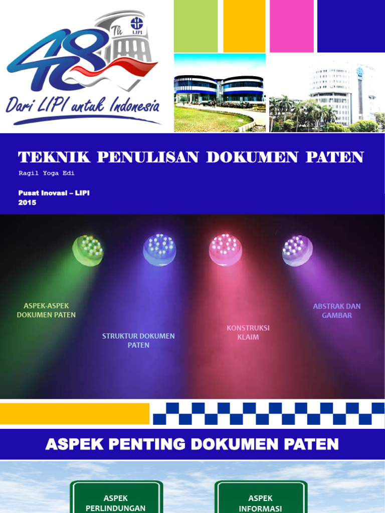 Teknik Penulisan Dokumen Paten | PDF