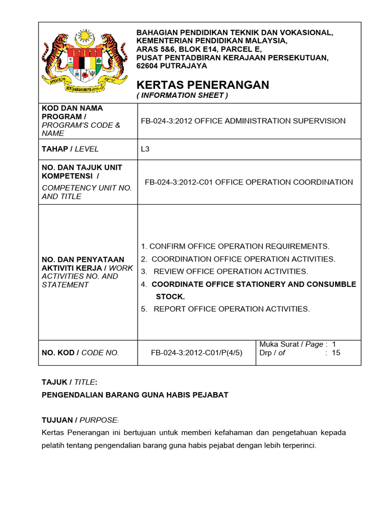 Kertas Penerangan 4 | PDF | Bisnis | Komputer