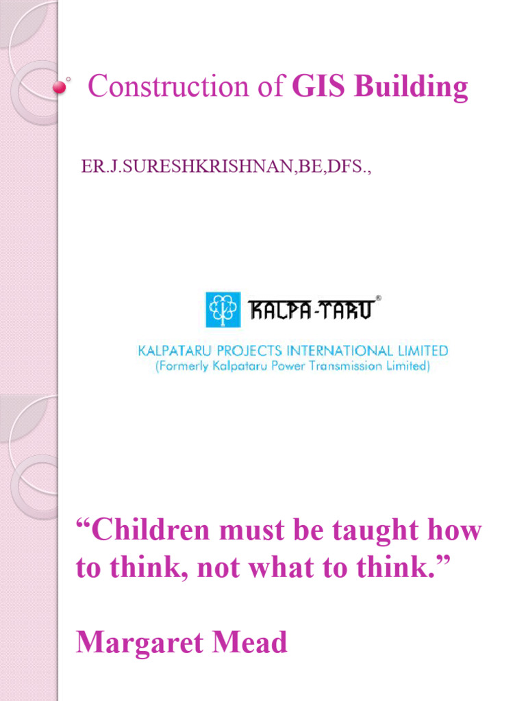 7a.civil Work of GIS Building | PDF