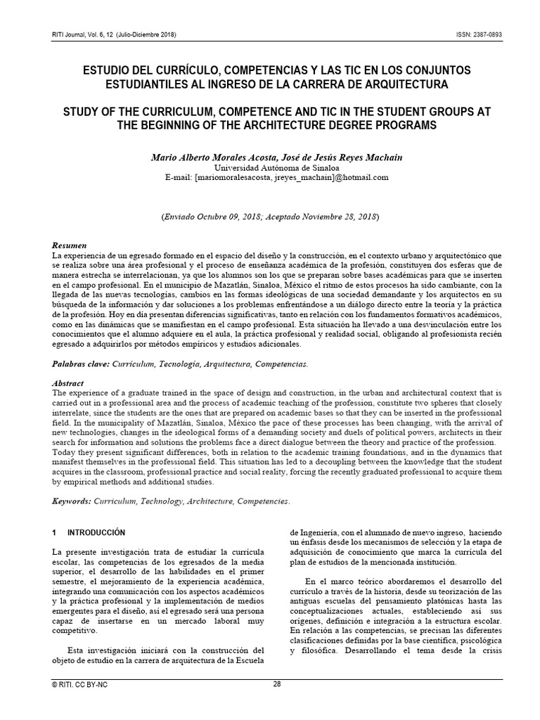 Mario Alberto Morales Acosta, José de Jesús Reyes Machain: Resumen ...