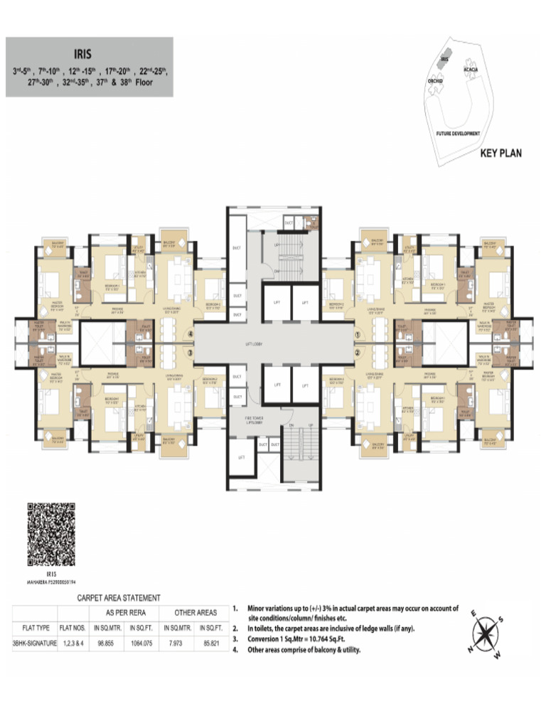 HFC GW Typical Floor Plans Iris | PDF