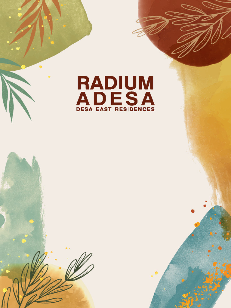 Radium Adesa Brochure | PDF | Common Law | Private Law