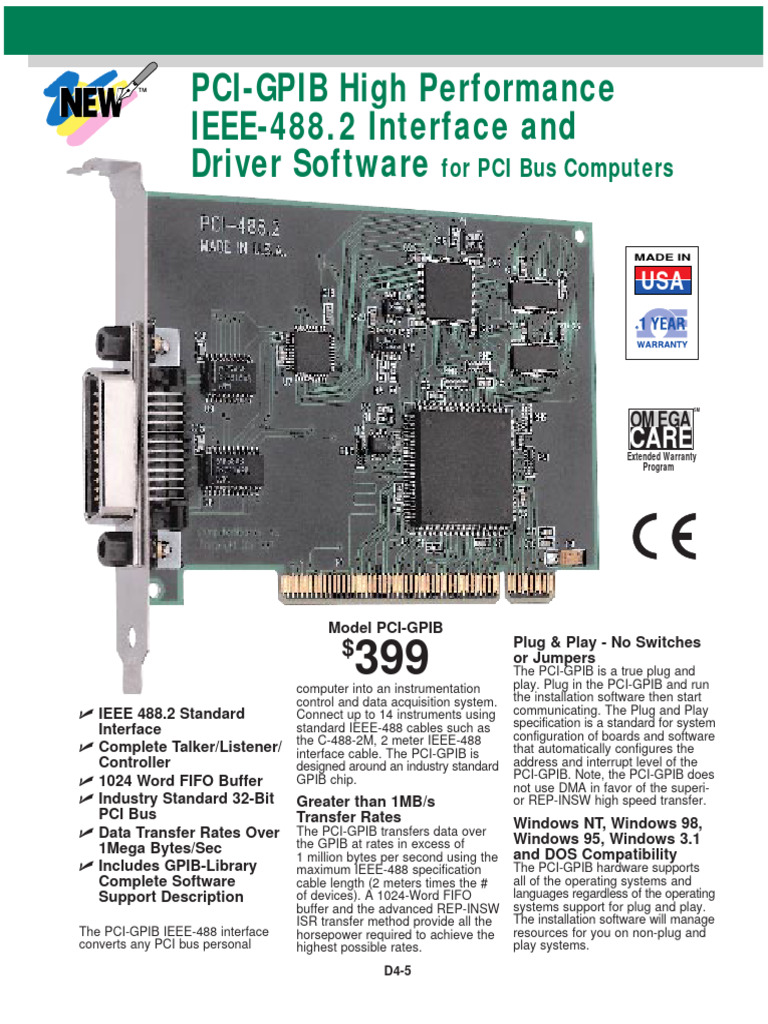 Pci Gpib | PDF