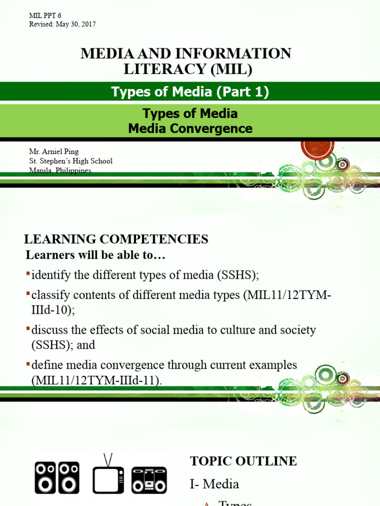 Media Literacy for High Schoolers | PDF | Mass Media | Social Media