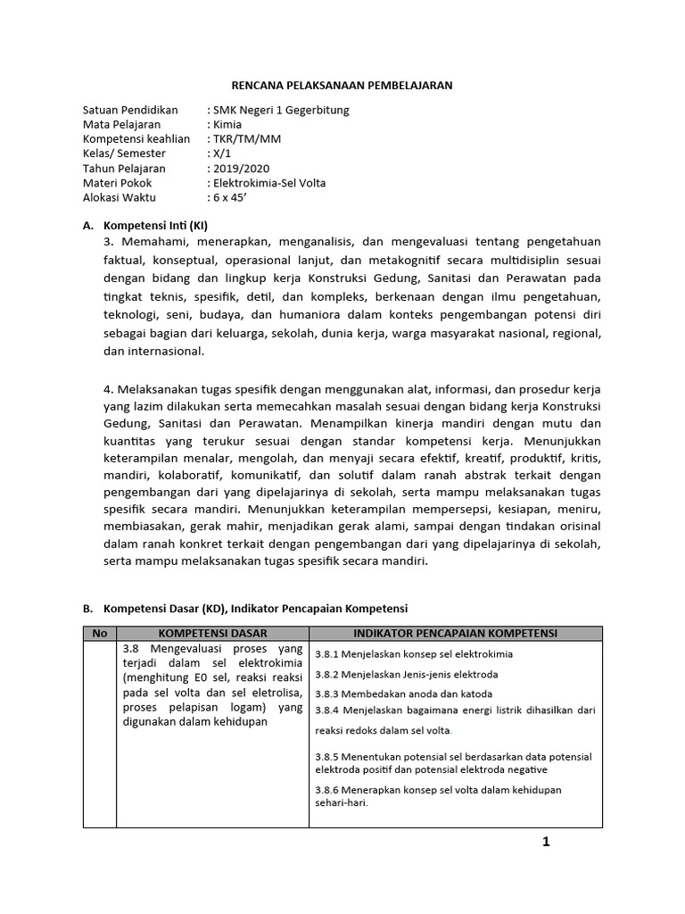 RPP Supervisi | PDF | Komputer