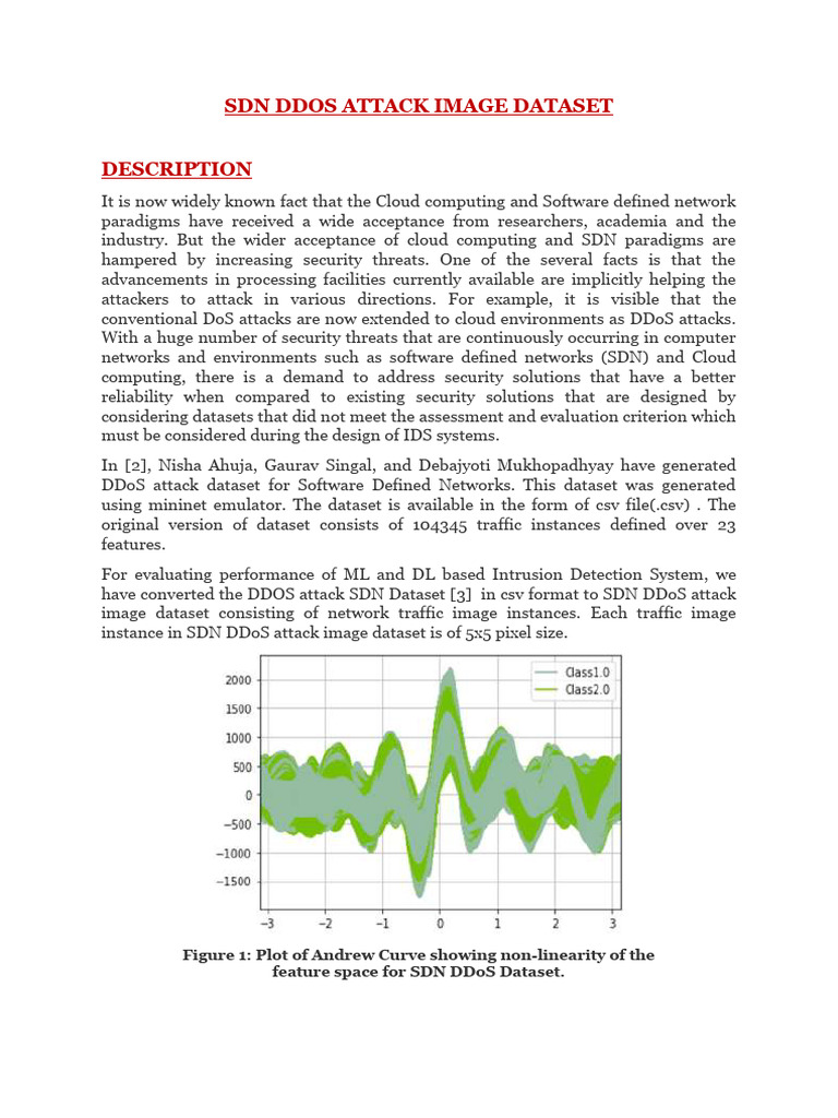SDN - DDoS - ATTACK DATSET | PDF