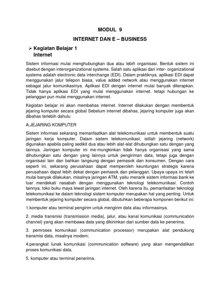 Modul 9 Sim | PDF | Teknologi & Rekayasa