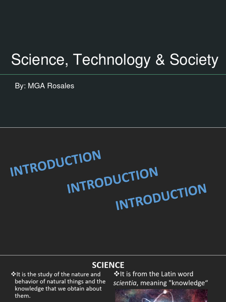 STS Introduction | PDF | Science & Mathematics | Computers STS Introduction | PDF | Science & Mathematics | Computers