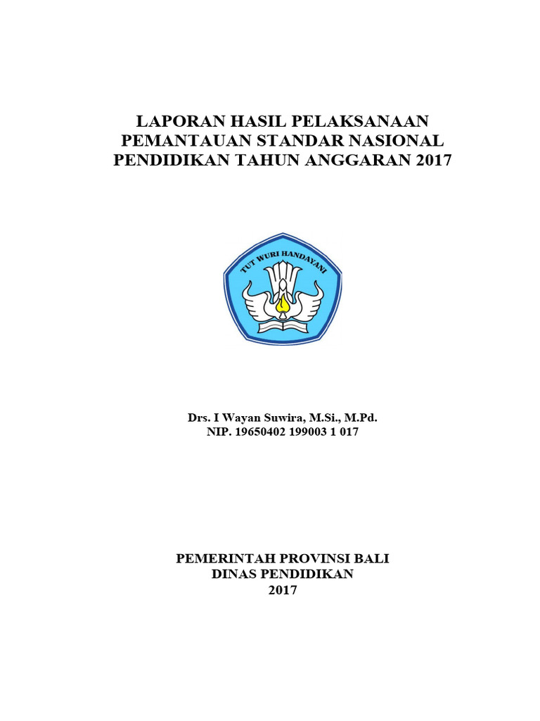 2.3 Laporan Hasil Pemantauan SNP 2017 (Suwira) | PDF