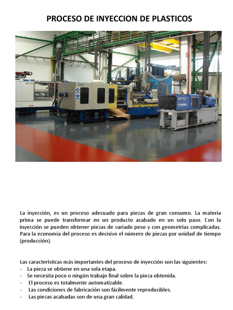 Proceso de Inyeccion de Plasticos