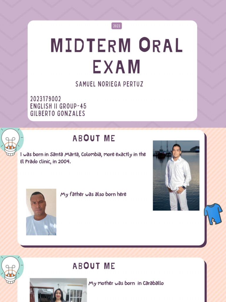 Midterm Oral | PDF