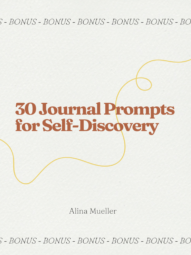 30 Journal Prompts For Self-Discovery | PDF