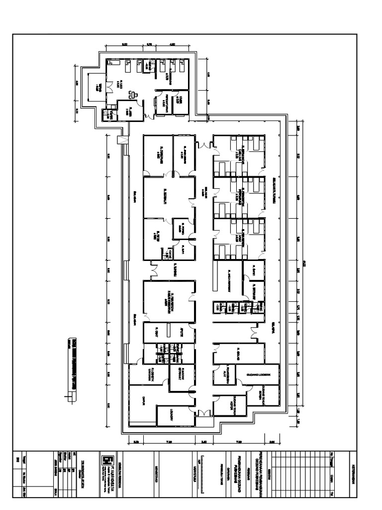 Denah Puskesmas Pontang | PDF