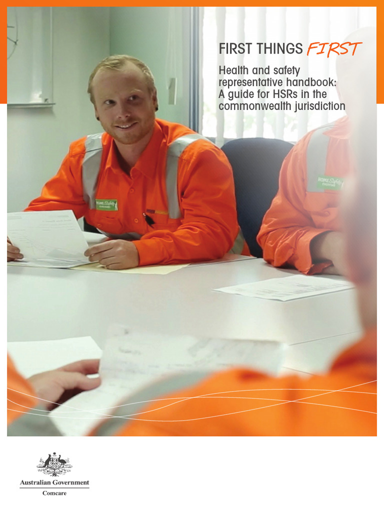 Health and Safety Representative Handbook OHS 4 PDF, 1.66 MB | PDF