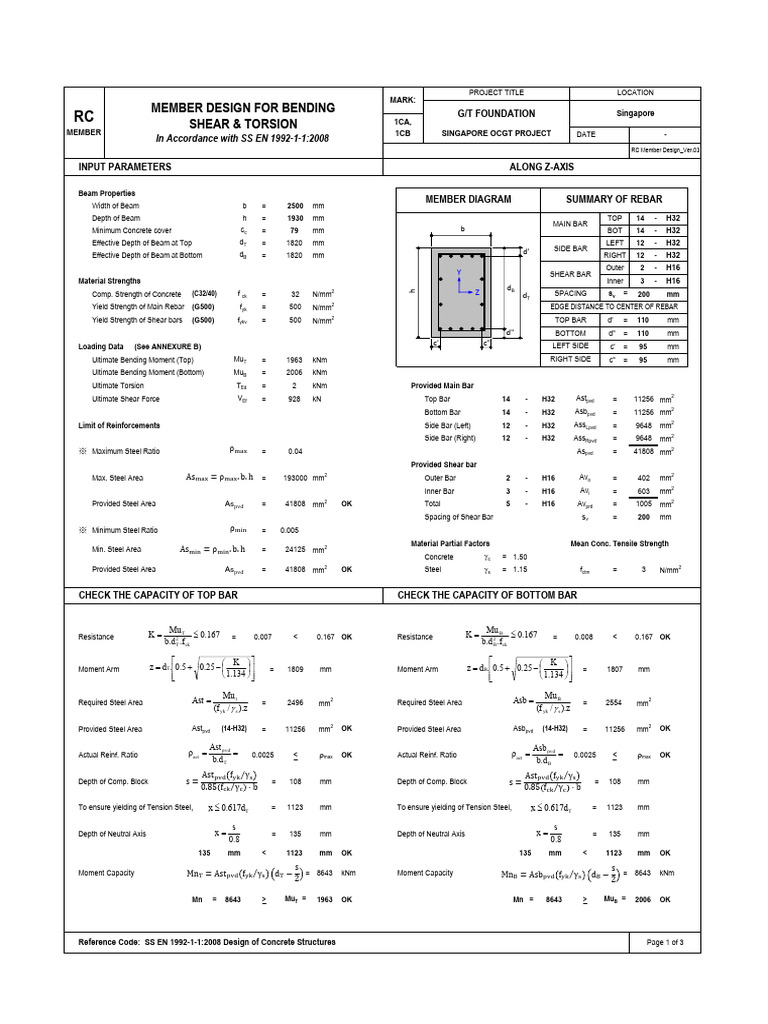 Design of Columns | Download Free PDF | Beam (Structure) | Bending