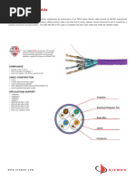 Datasheet of Ds 1ln6u Sc0 Uutp Cat6 PVC 23 Awg Cable | PDF ...