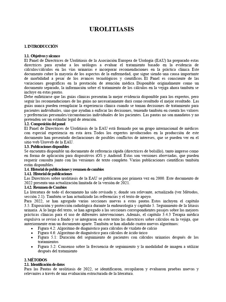 Urolitiasis | PDF | Droga anti-inflamatoria libre de esteroides ...
