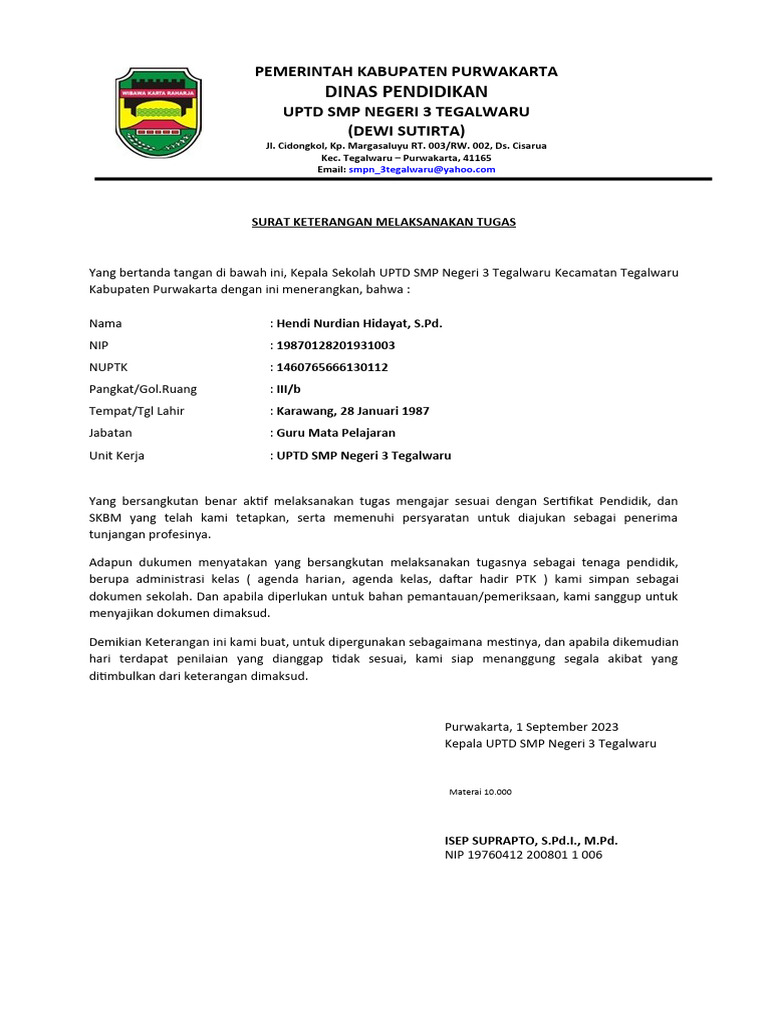 SKMT Guru Dan Kepsek | PDF