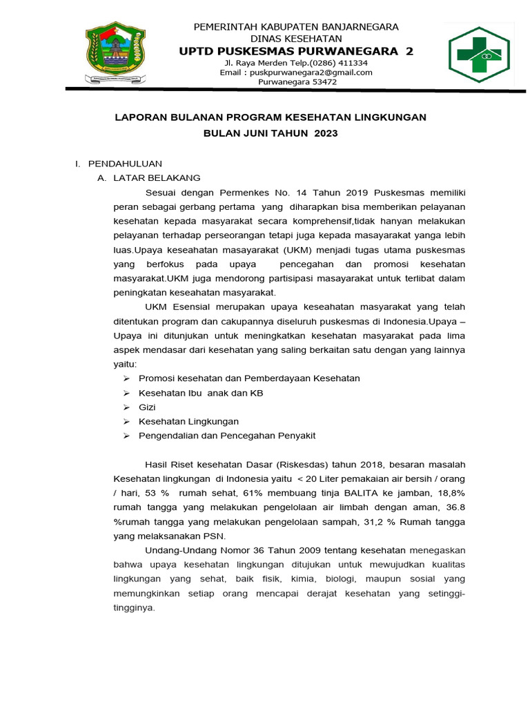 Lapbul Kesling Juni 2023 | PDF