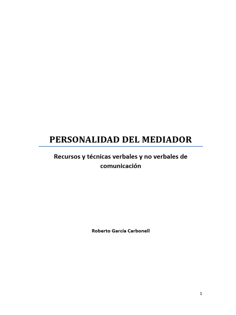 ROBERTO-GARCIA-CARBONELL | PDF | Comunicación | Las emociones