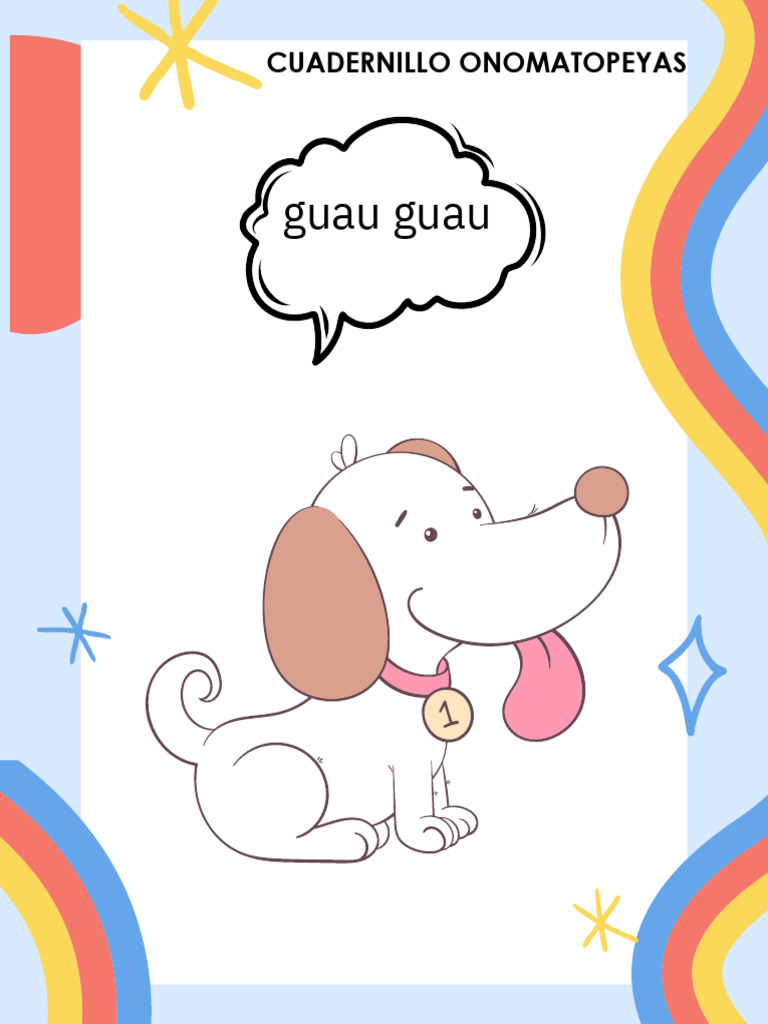 Cuadernillo Onomatopeyas y Yo Imito Sonidos | PDF | Industria de ...
