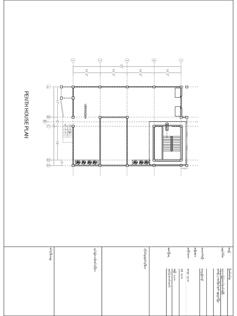 5.5 storeyed archi- updateSipin-Pent House Plan | PDF