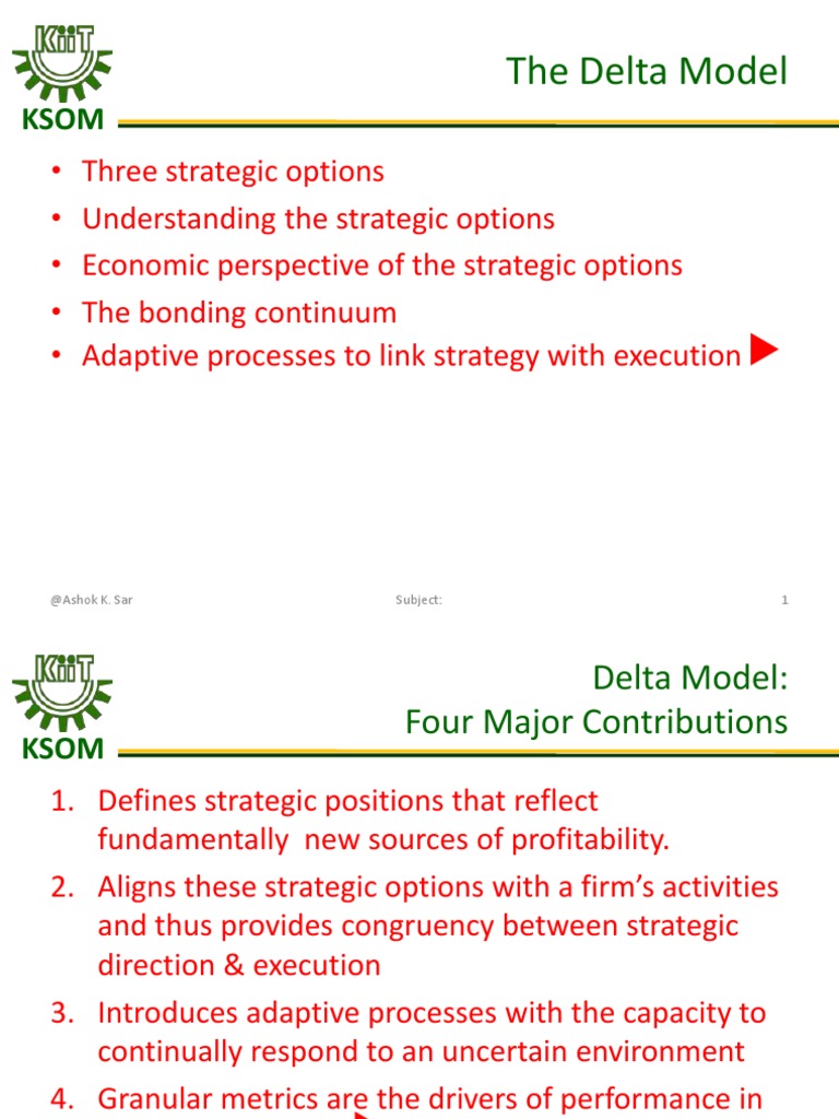 Delta Model | PDF | Dell | Competence (Human Resources)