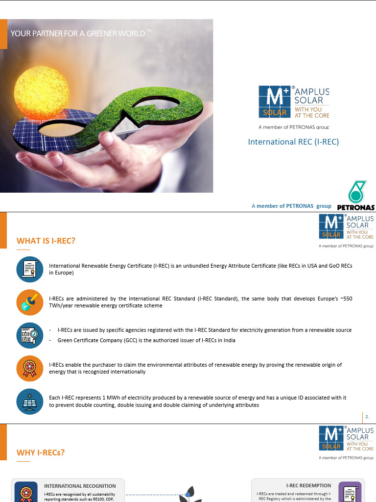 IREC Introduction | PDF | Nature | Electric Power