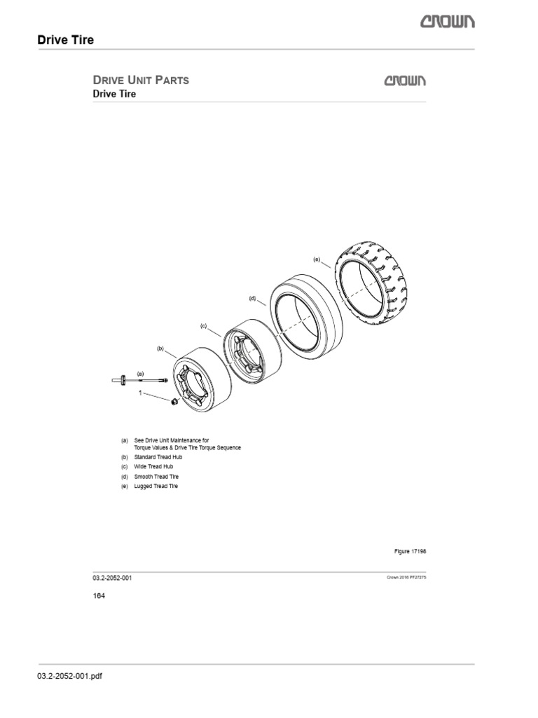 Drive Tire (03.2-2052-001) | PDF | Tire | Vehicle Technology