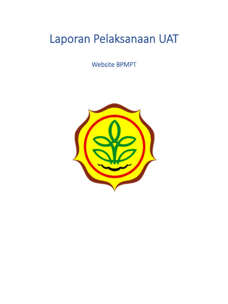 Laporan Pelaksanaan UAT | PDF