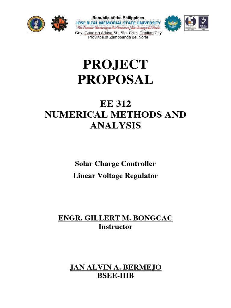 Bermejo Ee 312 Project Proposal | PDF