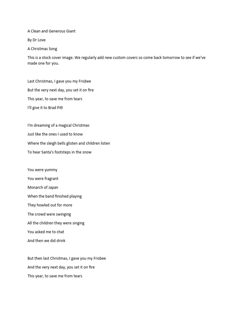 A Clean and Generous Giant | PDF