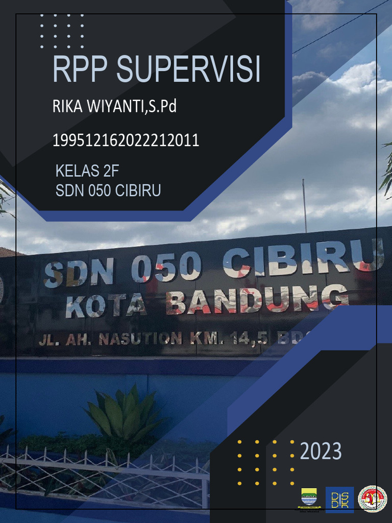 RPP Supervisi Rika Wiyanti | PDF