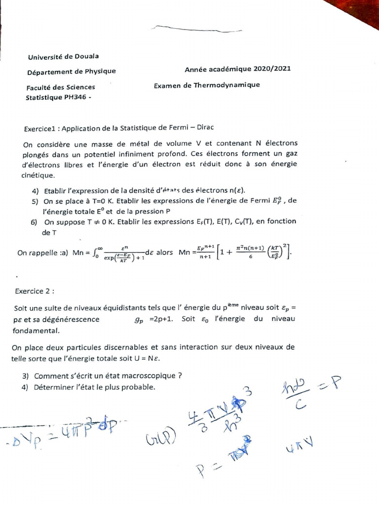 Ancien Sujets Semestre 2 | PDF