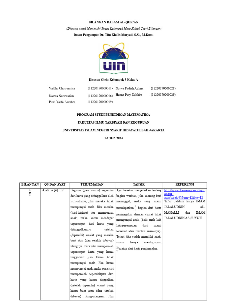 Materitb2 - 3a - Bilangan Seperdua, 6, 9, 10, Dan 70 | PDF