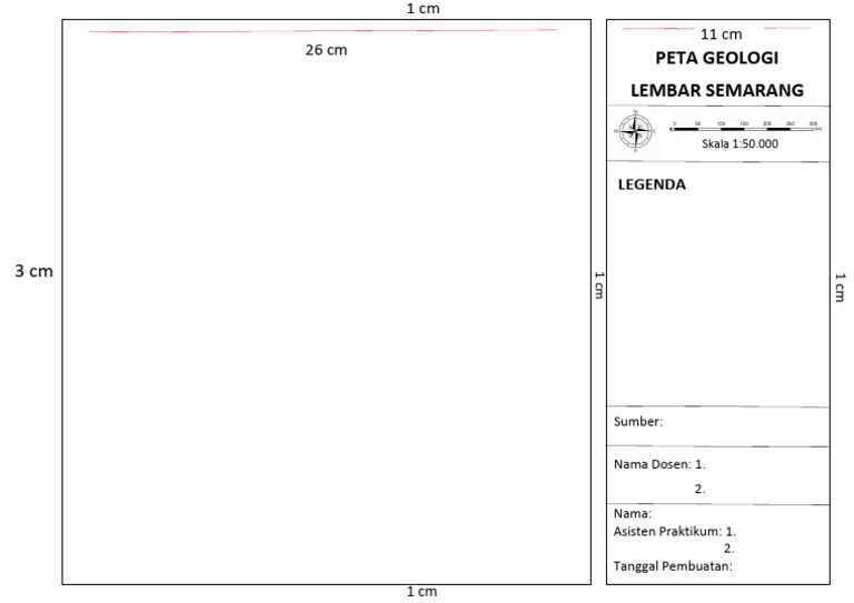 Layout Peta Geologi | PDF