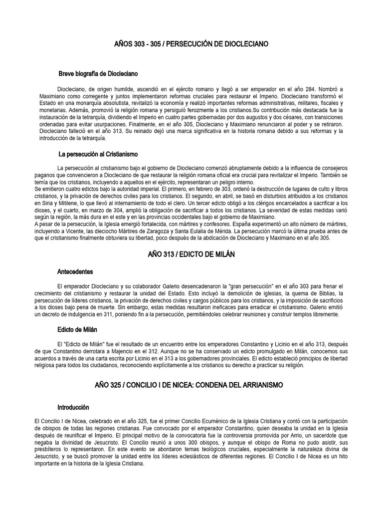 Siglo Iv Edad Antigua | PDF | Padres de la iglesia | arrianismo