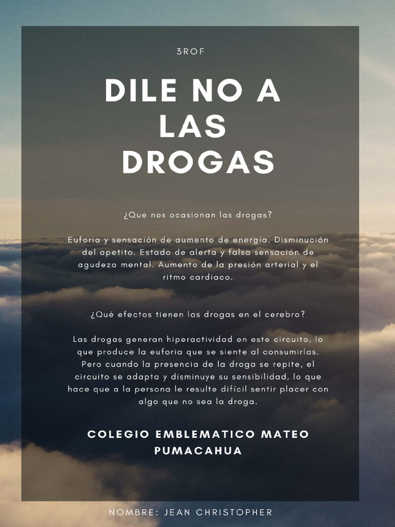 Dile No A Las Drogas | PDF