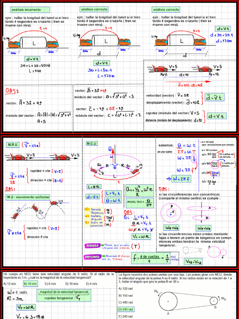 Mcu y Mcuv Teoría 2014 i y II | PDF