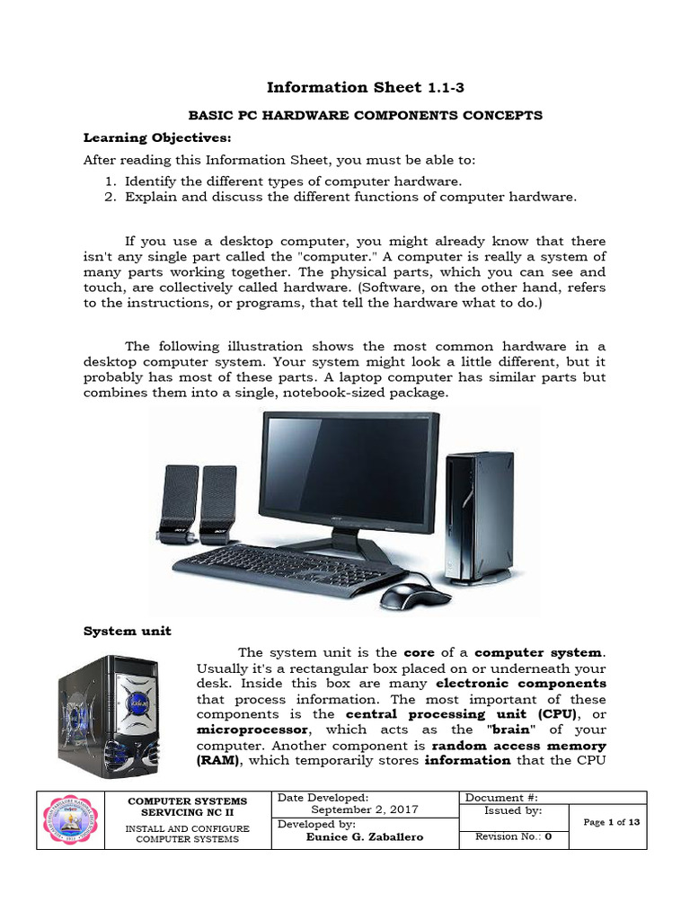 PC Components | PDF