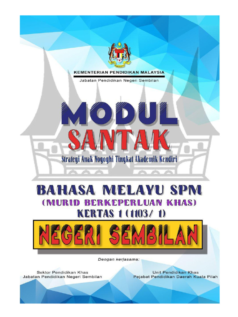 Modul Santak BM K1 Guru - 230604 - 140901 | PDF