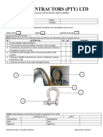 Chain Block Inspection Checklist Form | PDF