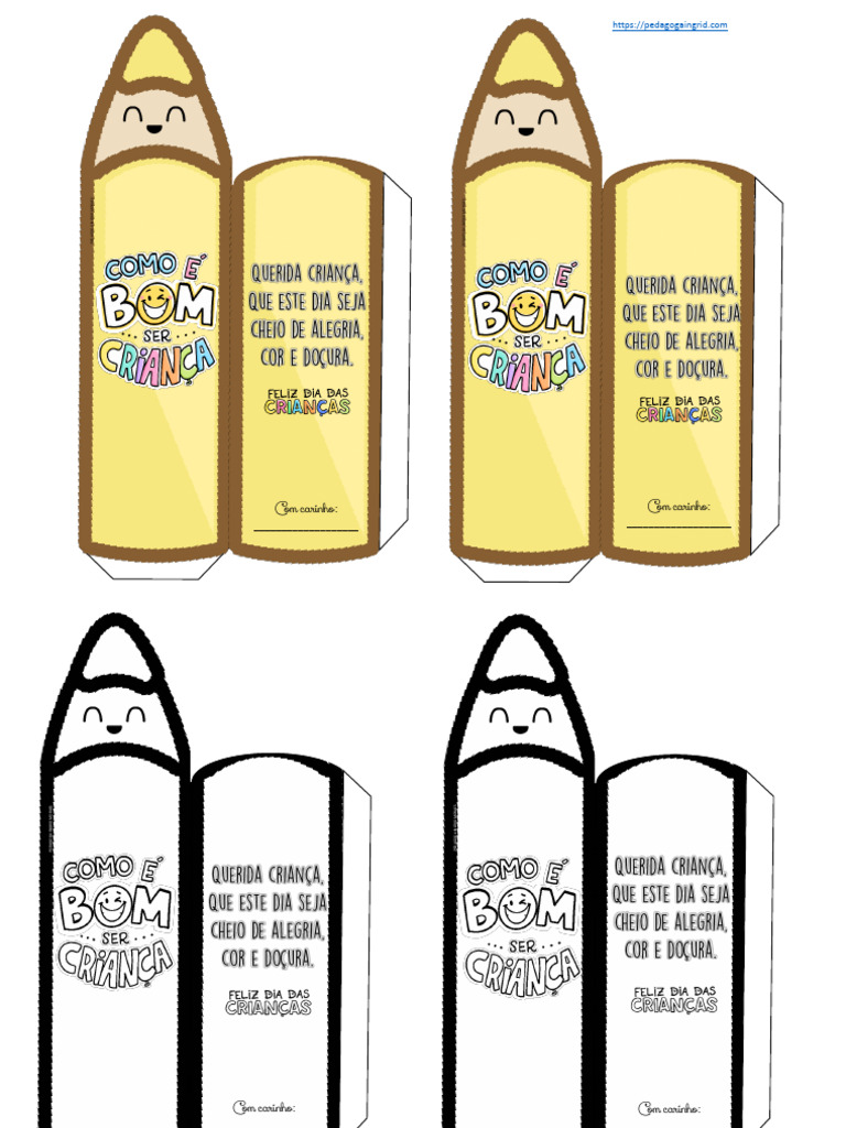 PEDAGOGAINGRID.COM PORTA FINI, DOCE OU MIMO LÁPIS COMO É BOM SER ...