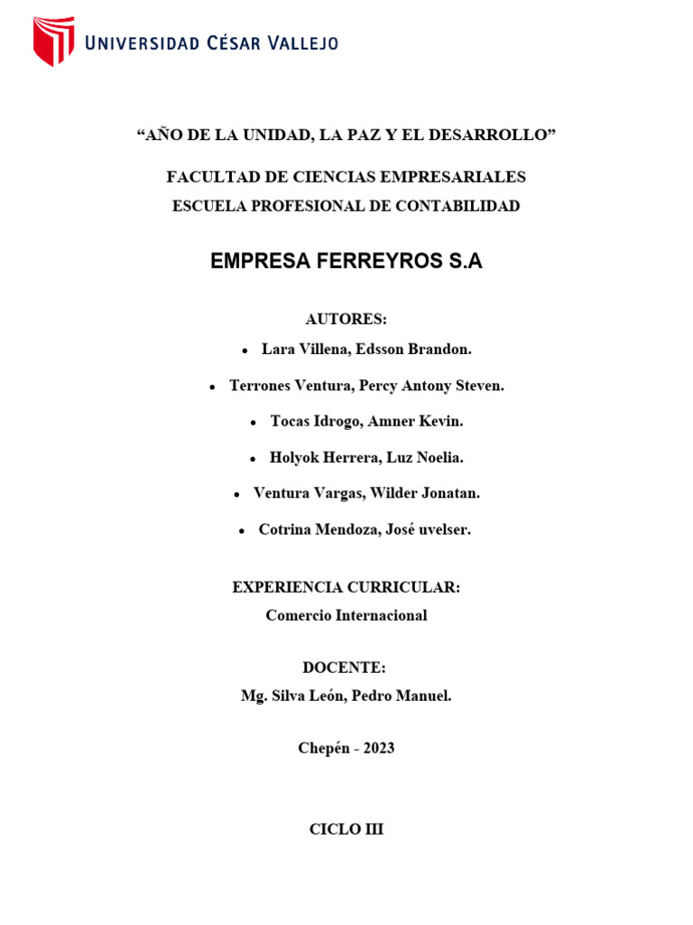 Sesión N°6 | PDF