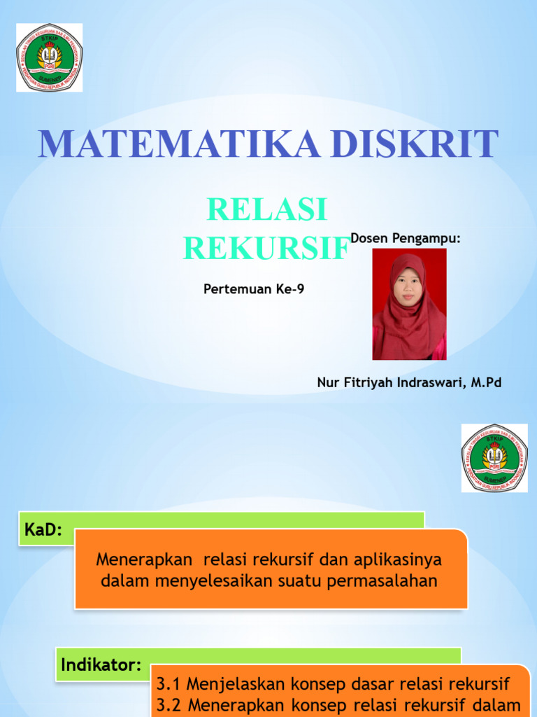 Relasi Rekursif | PDF