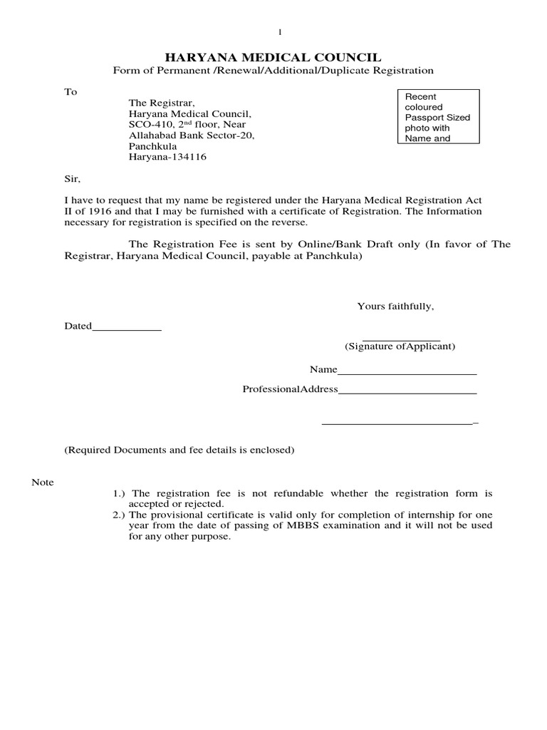 New Application Form With Checklists, Affidavits & Fee Details) | PDF