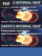 Earth's Internal Heat Sources Explained | PDF | Earth | Radioactive Decay