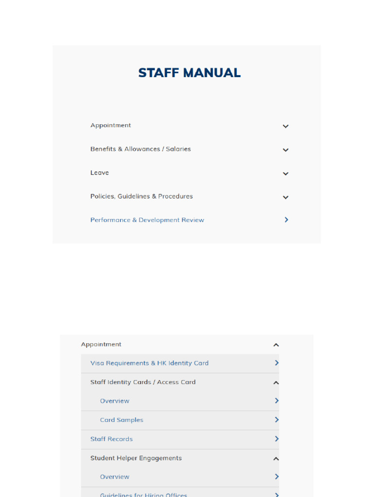 Ust Staff Manunal - Full Version | PDF