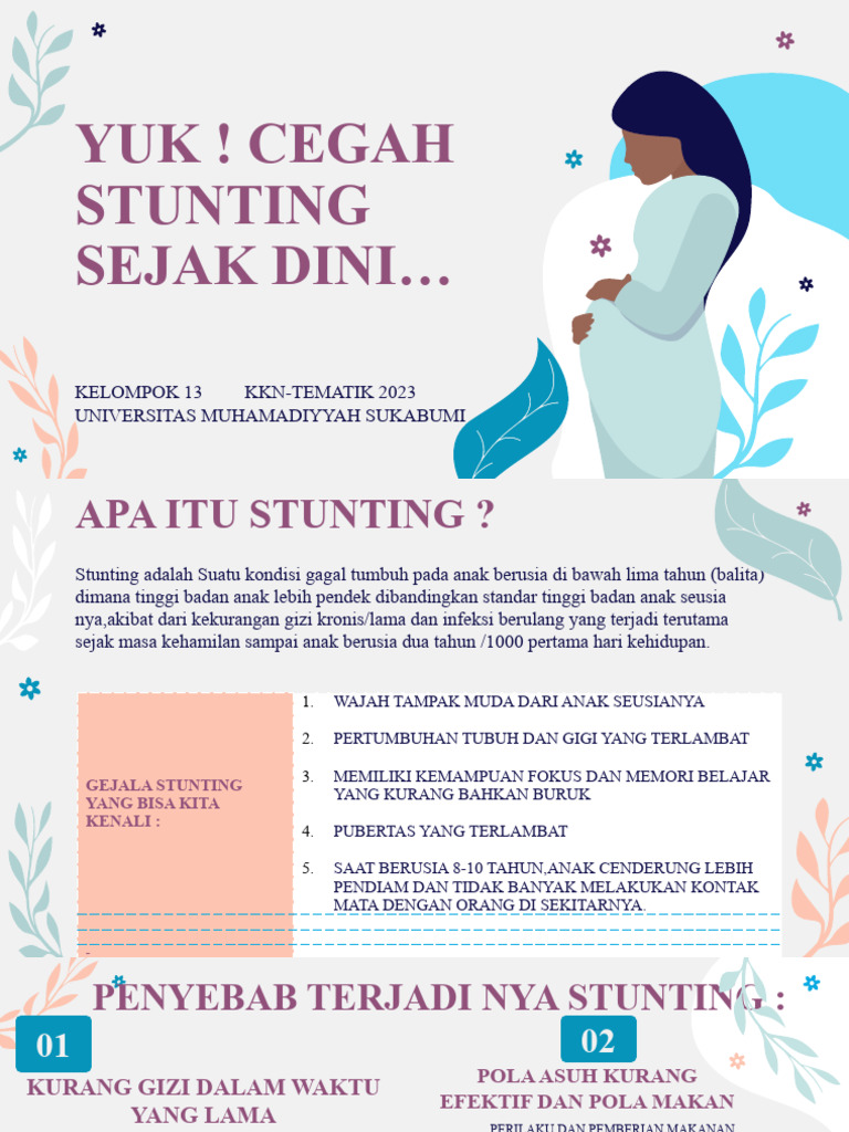 Cegah Stunting Sejak Dini | PDF | Pengembangan Diri | Kesehatan Holistik