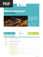 Network Assessment Report Template | PDF | Computer Network | Network ...